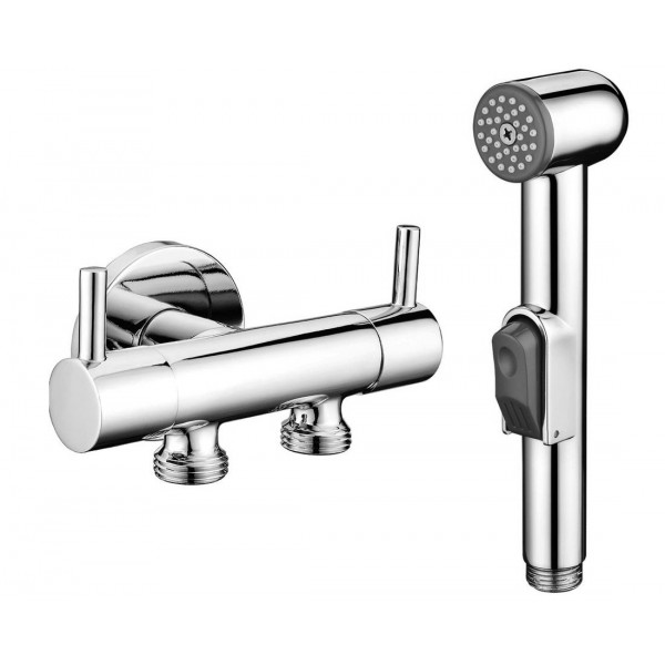 Bidetová sprcha s dvojventilem pre napojenie vody na WC nádržku ...